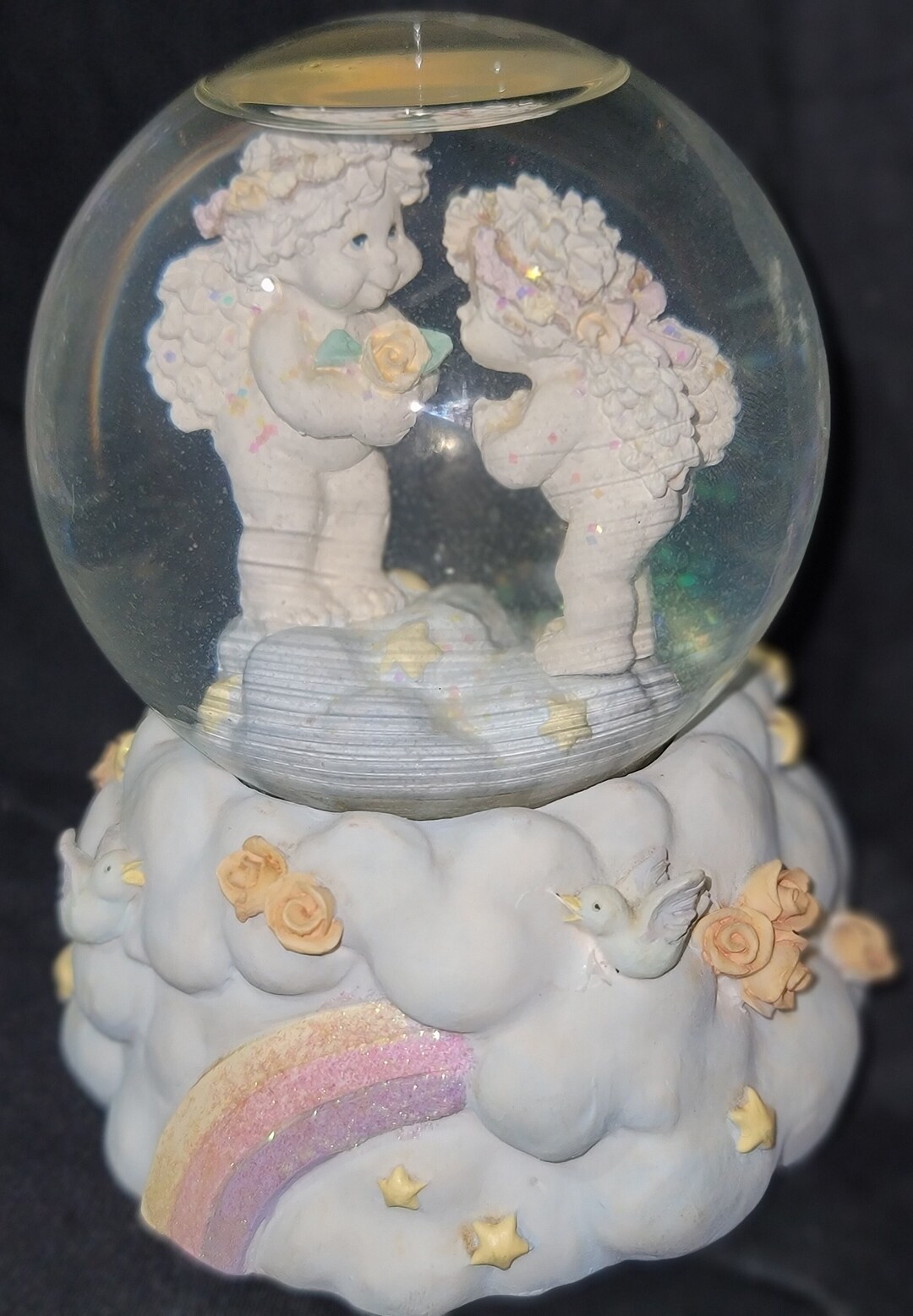 Dreamsickle Westland Snowglobe D8510 Music Wind up Box Tune: "all I Ask ...