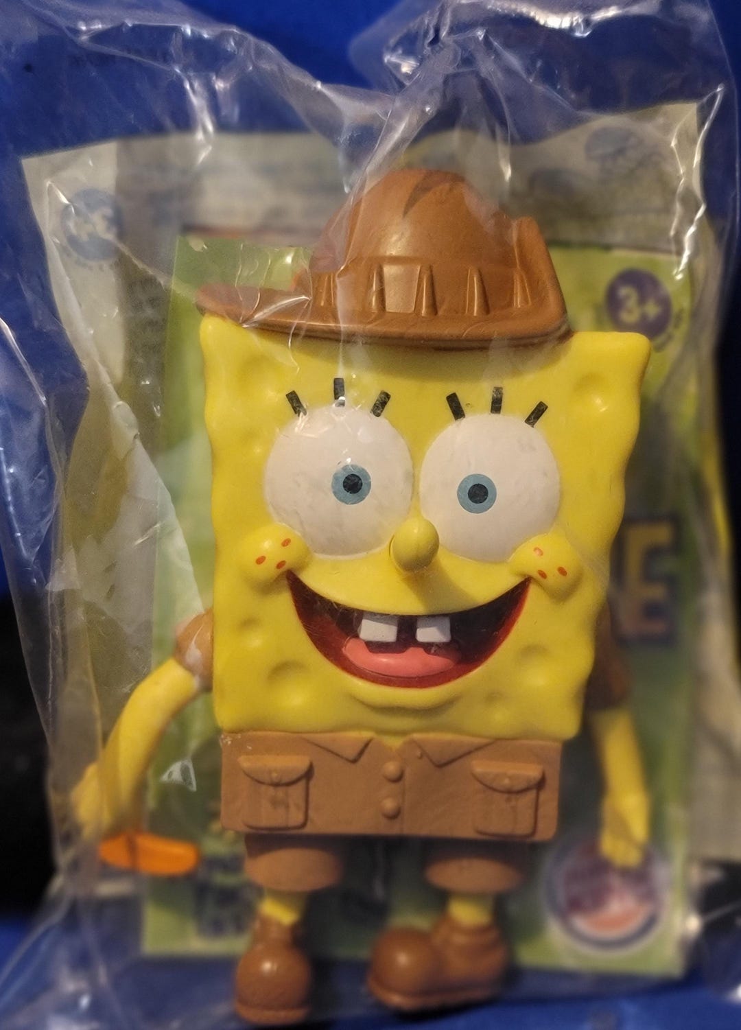 Vintage Explore Adventurer Spongebob Figurine: Lost in Time 2005 Burger ...