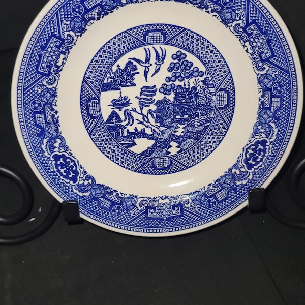 Churchill Blue Willow - Etsy