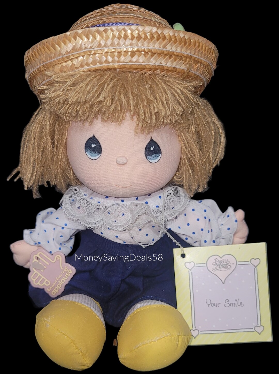 1989 Precious Moments Applause 11 Penny your Smile Doll 20560 White ...