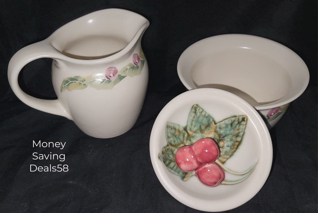 Pfaltzgraff Jamberry Pattern Dinnerware Collection USA Made Designed by ...