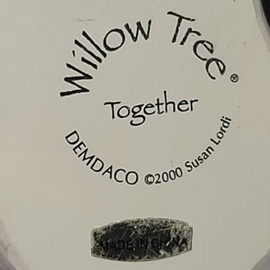 2000 Willow Tree 9" Together, Sculpted Hand-painted Figure Demdaco ...