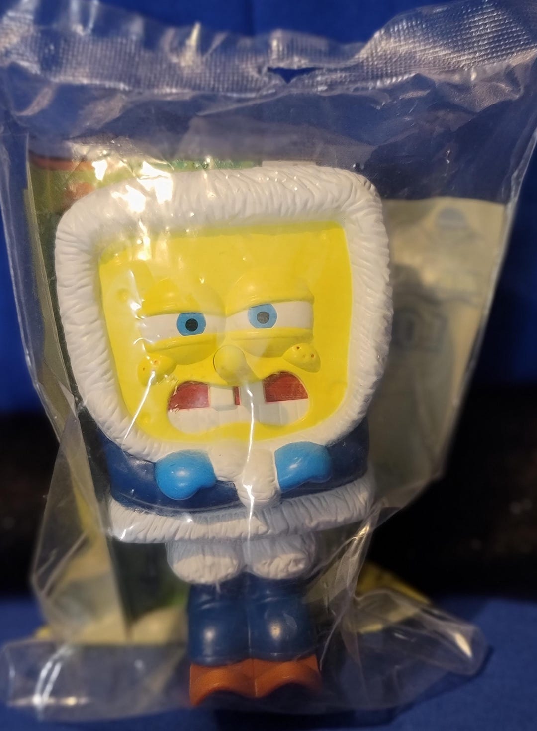 Vintage Polar Explorer Spongebob Figurine: Lost in Time 2005 Burger ...