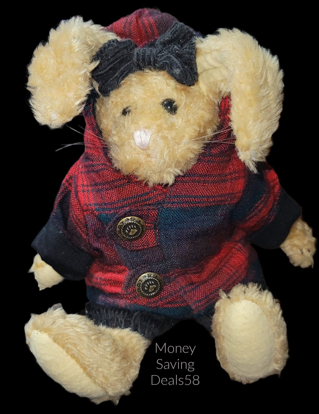 1990-1997 the Boyd's Collection Emily Babbit Rabbit Jointed Black ...