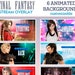 Final Fantasy Overlay Pack Twitch, Final Fantasy, FFVII, Stream Overlay ...