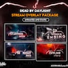 Resident Evil Overlay Stream Package Neon Style 4 Animated and 4 Static ...