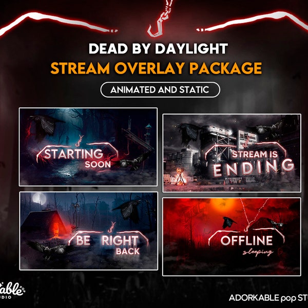 Dead by Daylight Twitch Overlay - Etsy