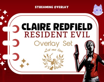 Resident Evil 2 Remake Streaming Overlay for Twitch Youtube - Etsy