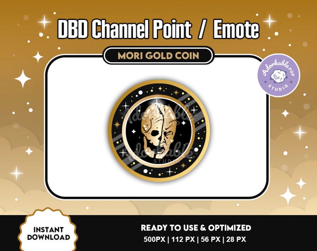 CHANNEL POINT Dead by Daylight Coin | Emote | Twitch | Youtube ...