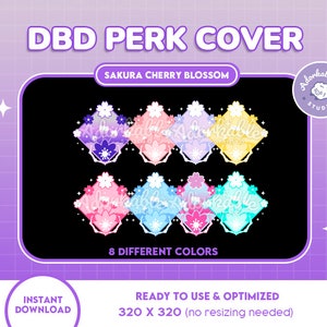 Dead by Daylight Perk Cover HUD Anti Stream Snipe | Sakura Cherry ...