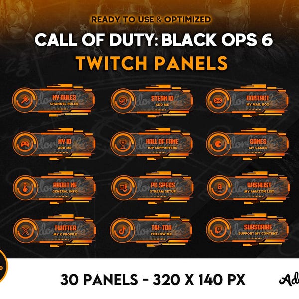 Black Ops 6 Overlay - Etsy