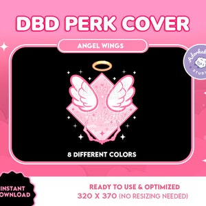 Dead by Daylight Perk Cover HUD Anti Stream Snipe | Angel Wings | DBD ...