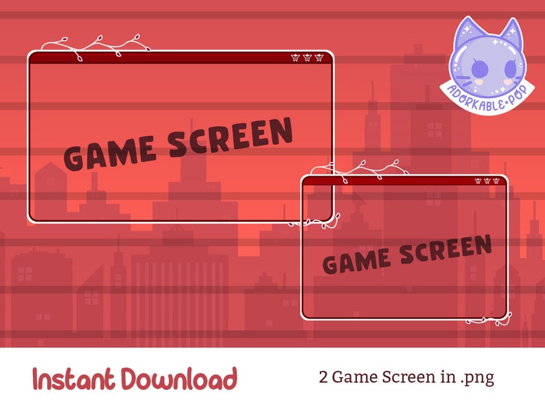 Ada Wong Resident Evil Stream Overlay Set for Twitch / Border / Webcam ...