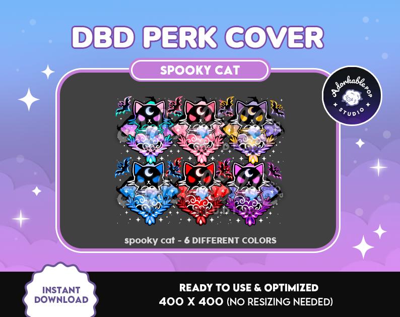 HUD Dead by Daylight Overlay Cute Cat | Perk Covers | DBD Assets ...