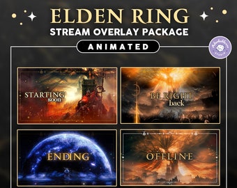 Elden Ring Stream Overlay Twitch, Youtube, Kick... - Etsy