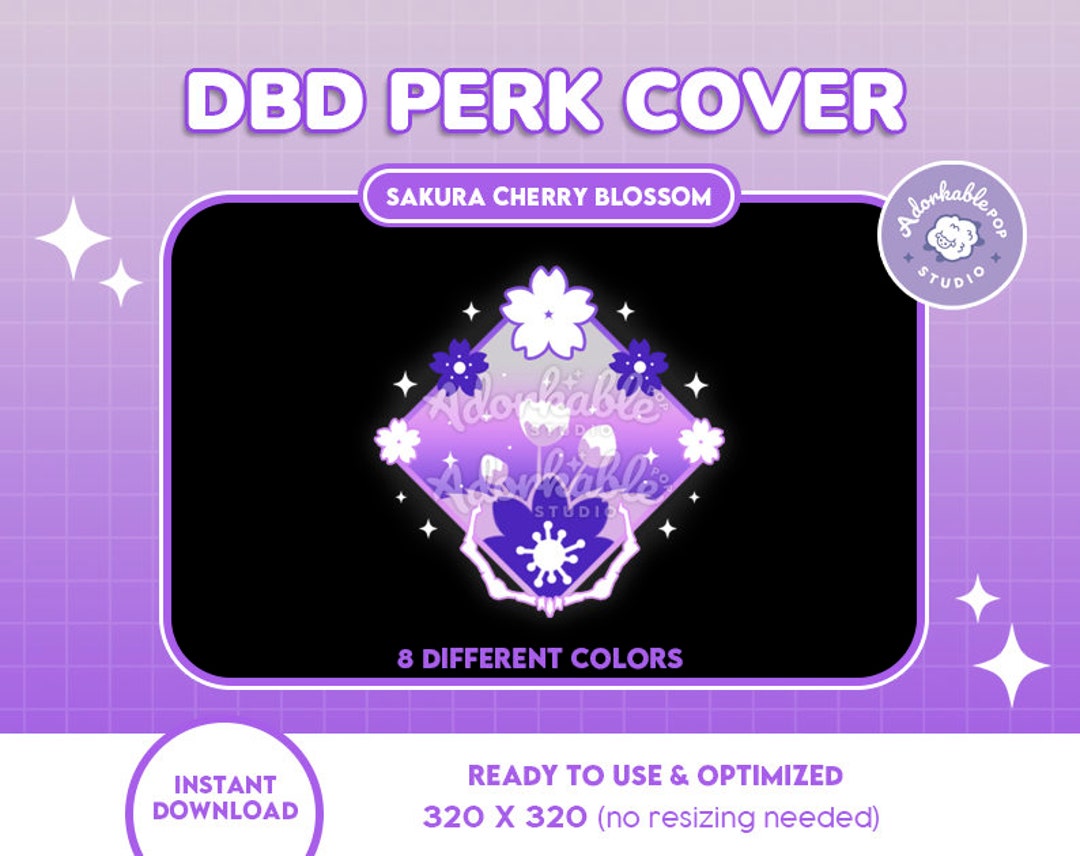 Dead by Daylight Perk Cover HUD Anti Stream Snipe | Sakura Cherry ...