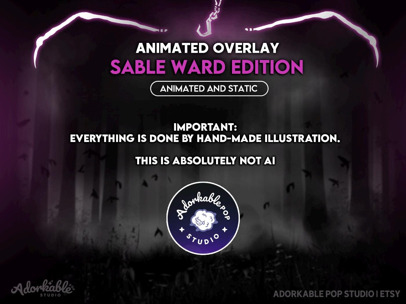 Sable Ward Dead by Daylight Overlay Animated and Static | 4 Scenes ...