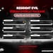 Resident Evil Overlay Stream Package Neon Style | 4 Animated and 4 ...