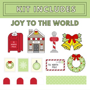 Letter to Santa Bulletin Board Kit, Winter Class Bulletin Board ...