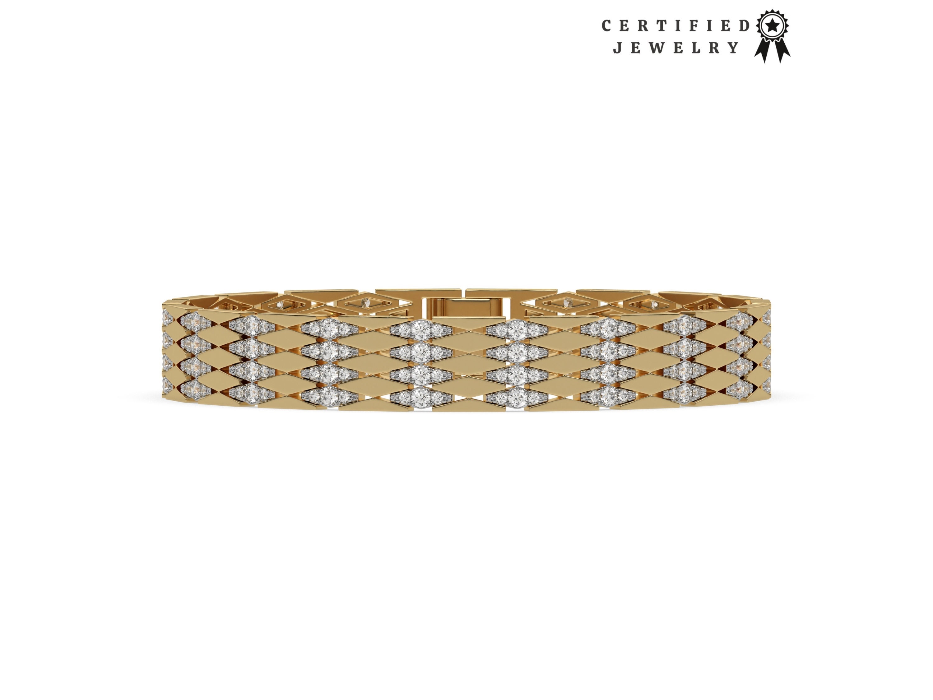 Men Diamond Bracelet Cuban Link Bracelet Bracelet For Men Male Diamond Bracelet Designer Men Bracelet Men Jewelry Men Gold Bracelet Etsy