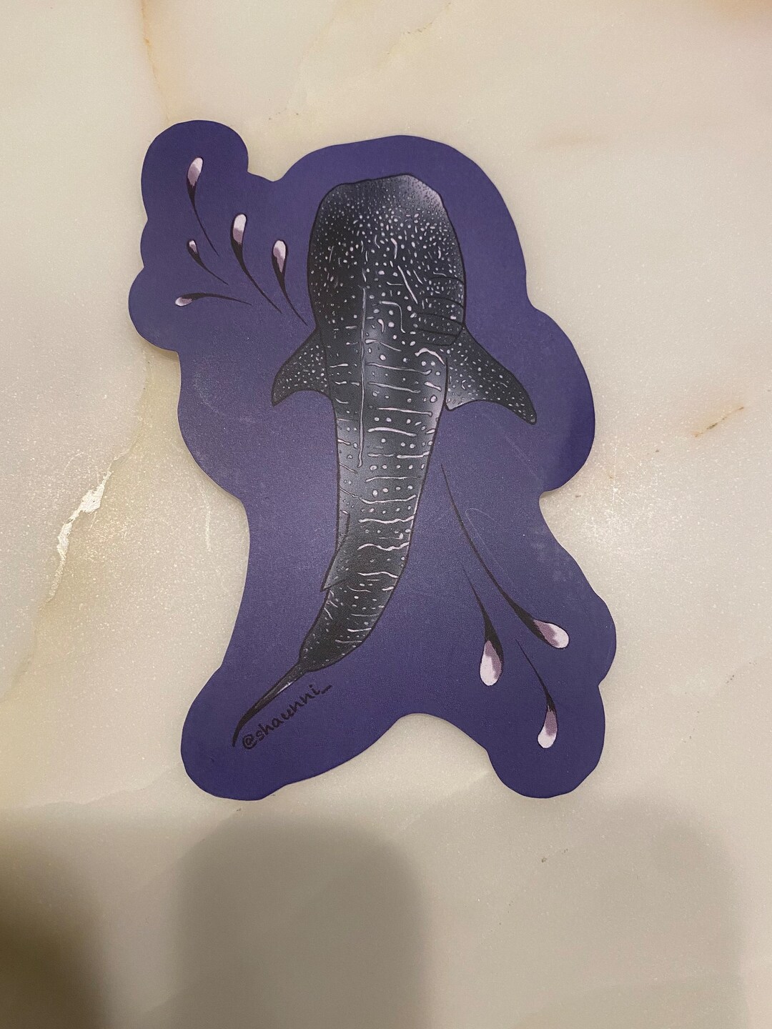 Whale Shark Vinyl Sticker - Etsy
