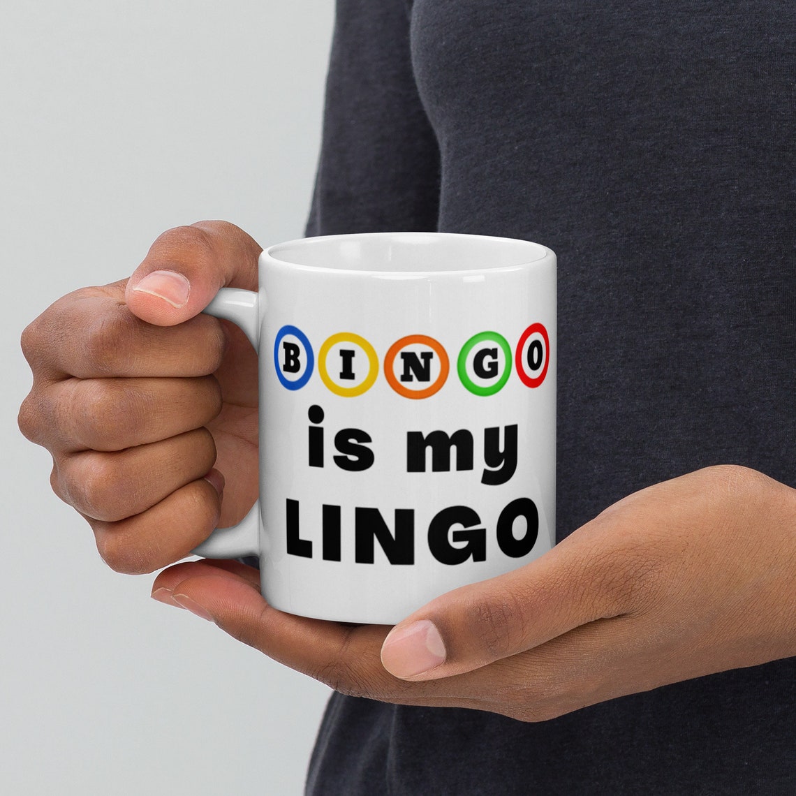 Bingo Player Mug, Bingo Coffee Cup, Bingo Gift, Gift Idea for Bingo ...