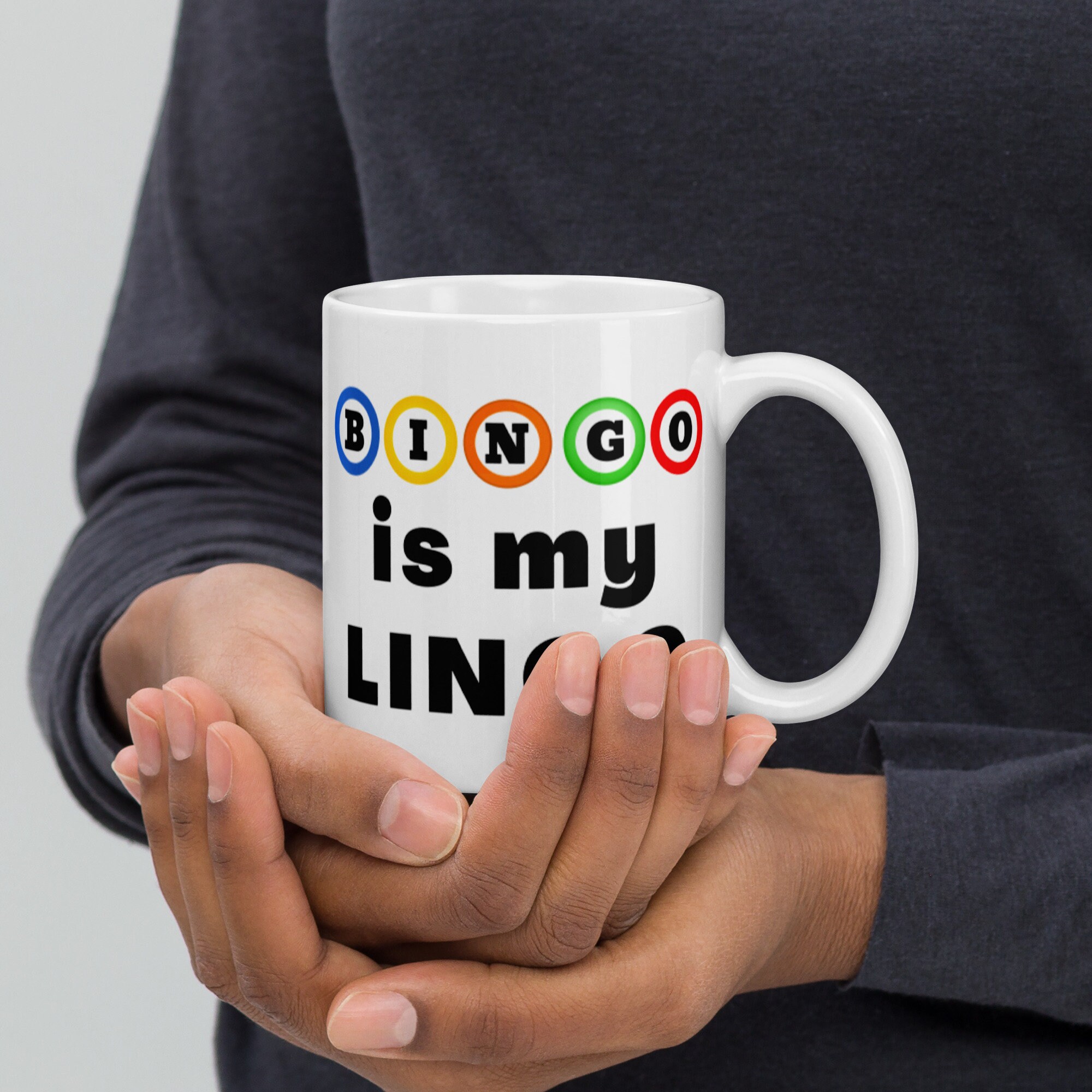 Bingo Player Mug, Bingo Coffee Cup, Bingo Gift, Gift Idea for Bingo ...