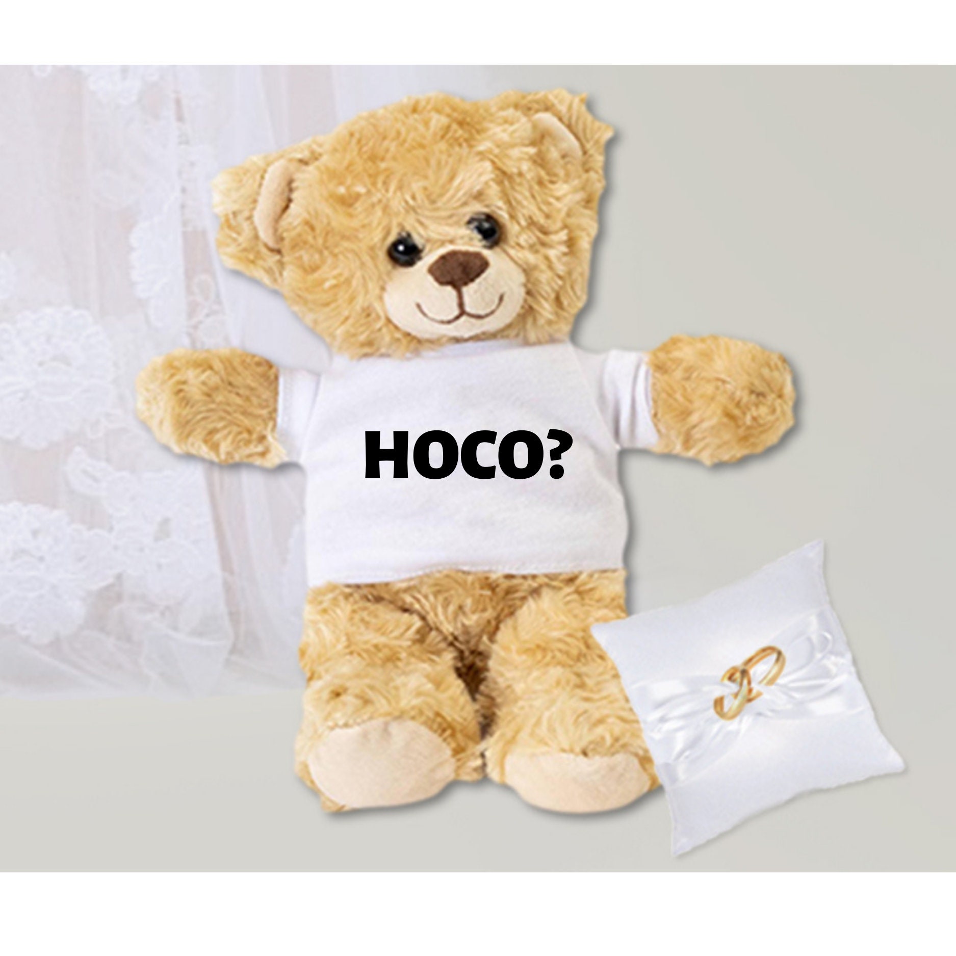 Personalized Teddy Bear Homecoming Proposal, Unique Homecoming Proposal ...