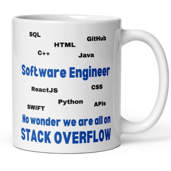 Software Engineer Mug - Etsy