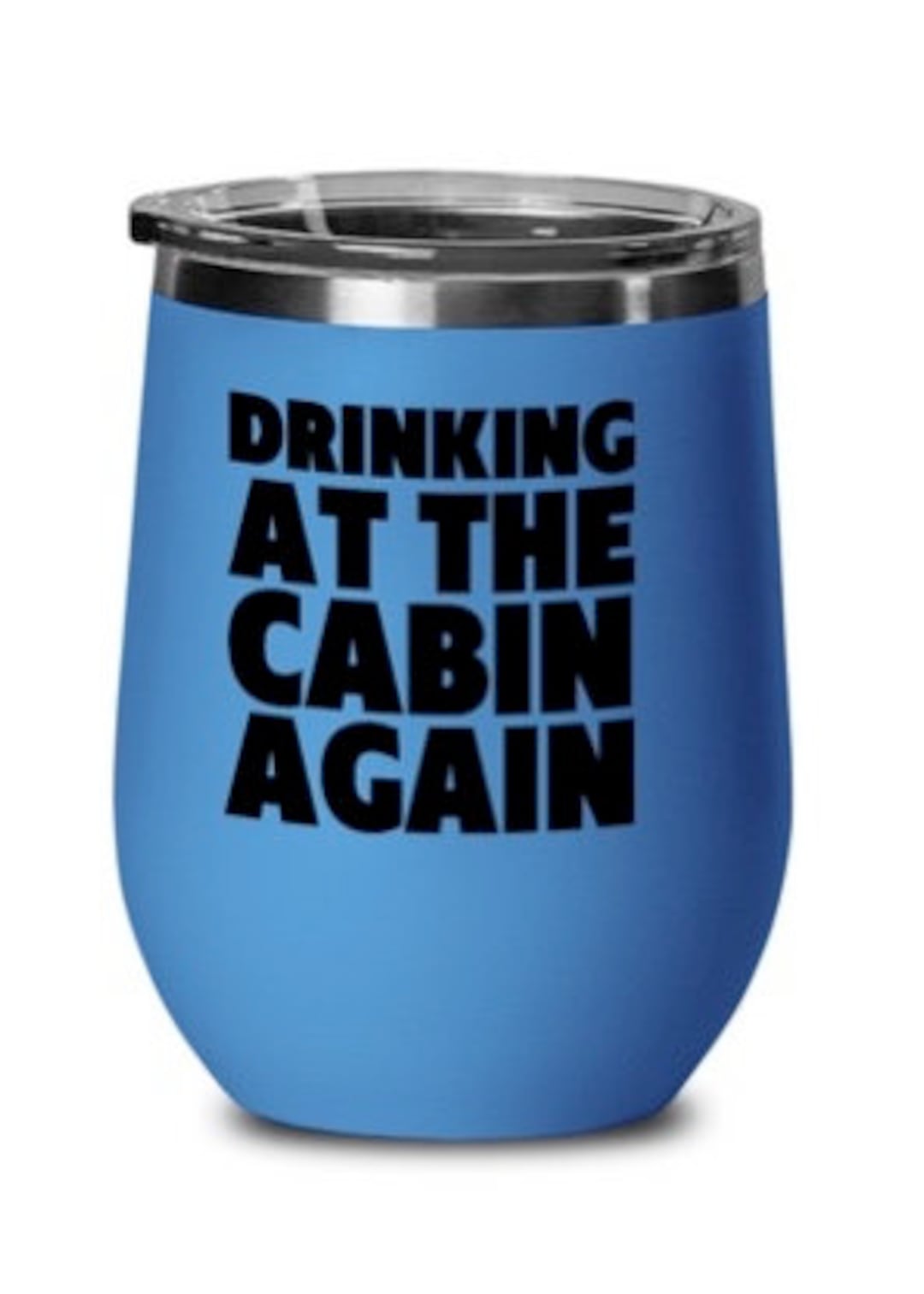 Summer Cabin Glass, Wine Glass for Cabin, Summer Camp Drinking ...