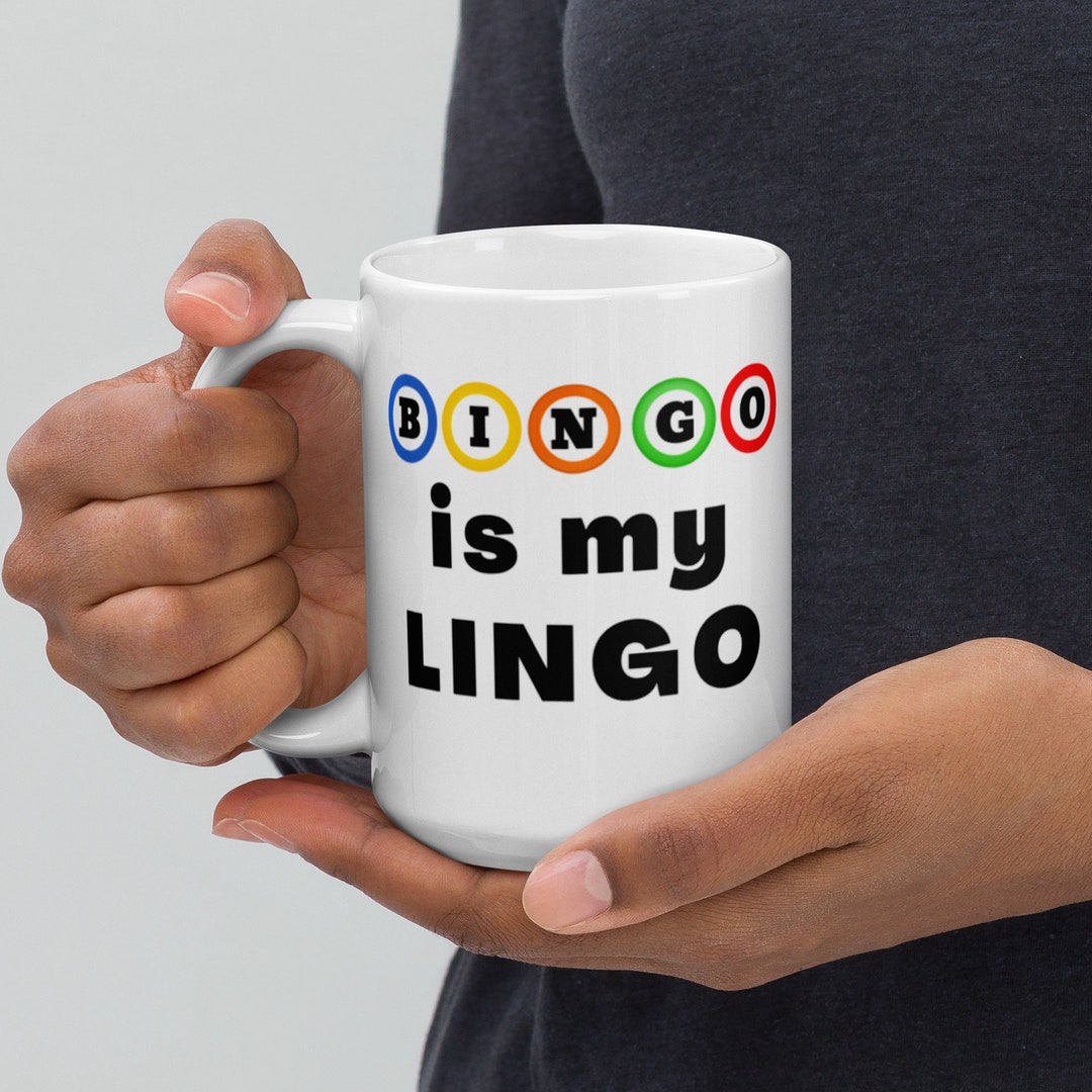 Bingo Player Mug, Bingo Coffee Cup, Bingo Gift, Gift Idea for Bingo ...