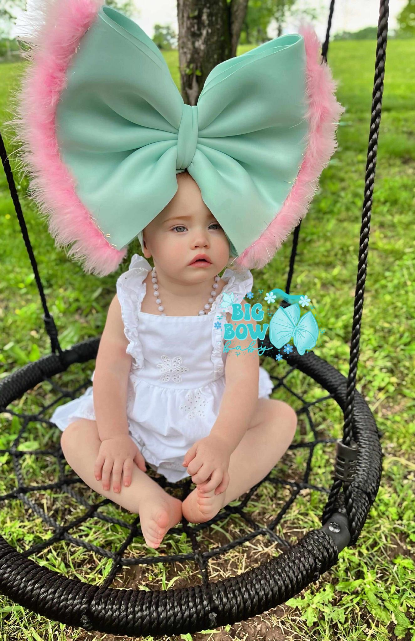 Christmas Baby Bow & Headwrap,cute Baby Holiday Accessories,baby Bow ...
