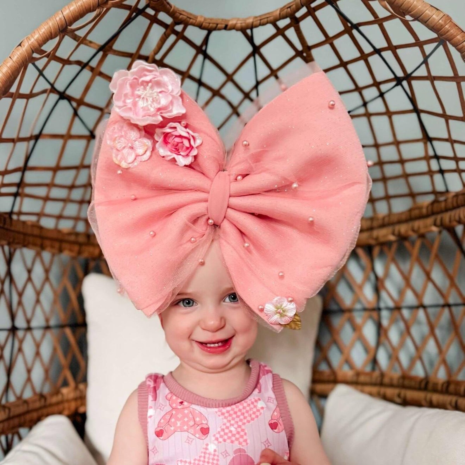 Christmas Baby Bow & Headwrap,cute Baby Holiday Accessories,baby Bow ...