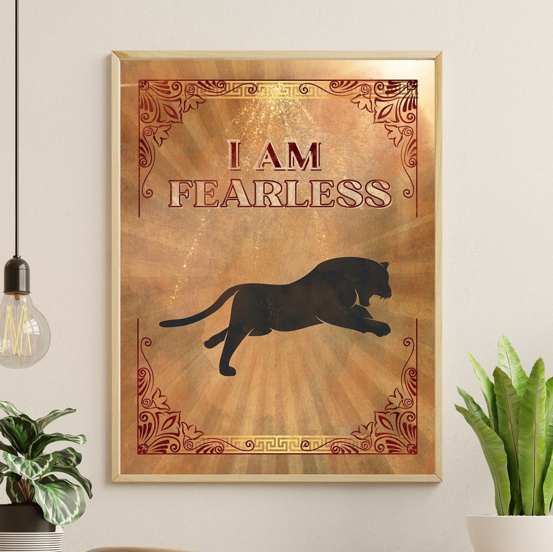 Retro Black Panther Poster | Animal Decor | Trendy Vintage Digital ...