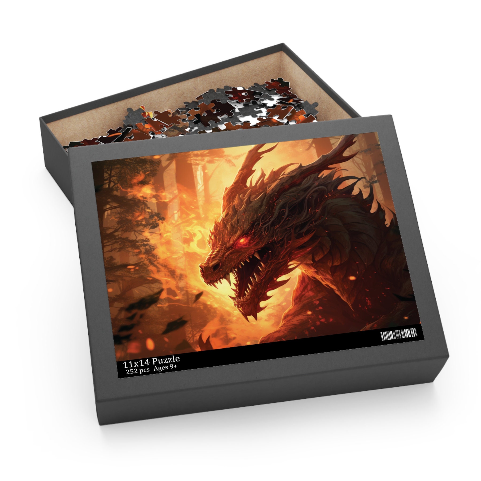 Dragoncore Puzzle 120 252 500-piece Dragon Gifts Game - Etsy