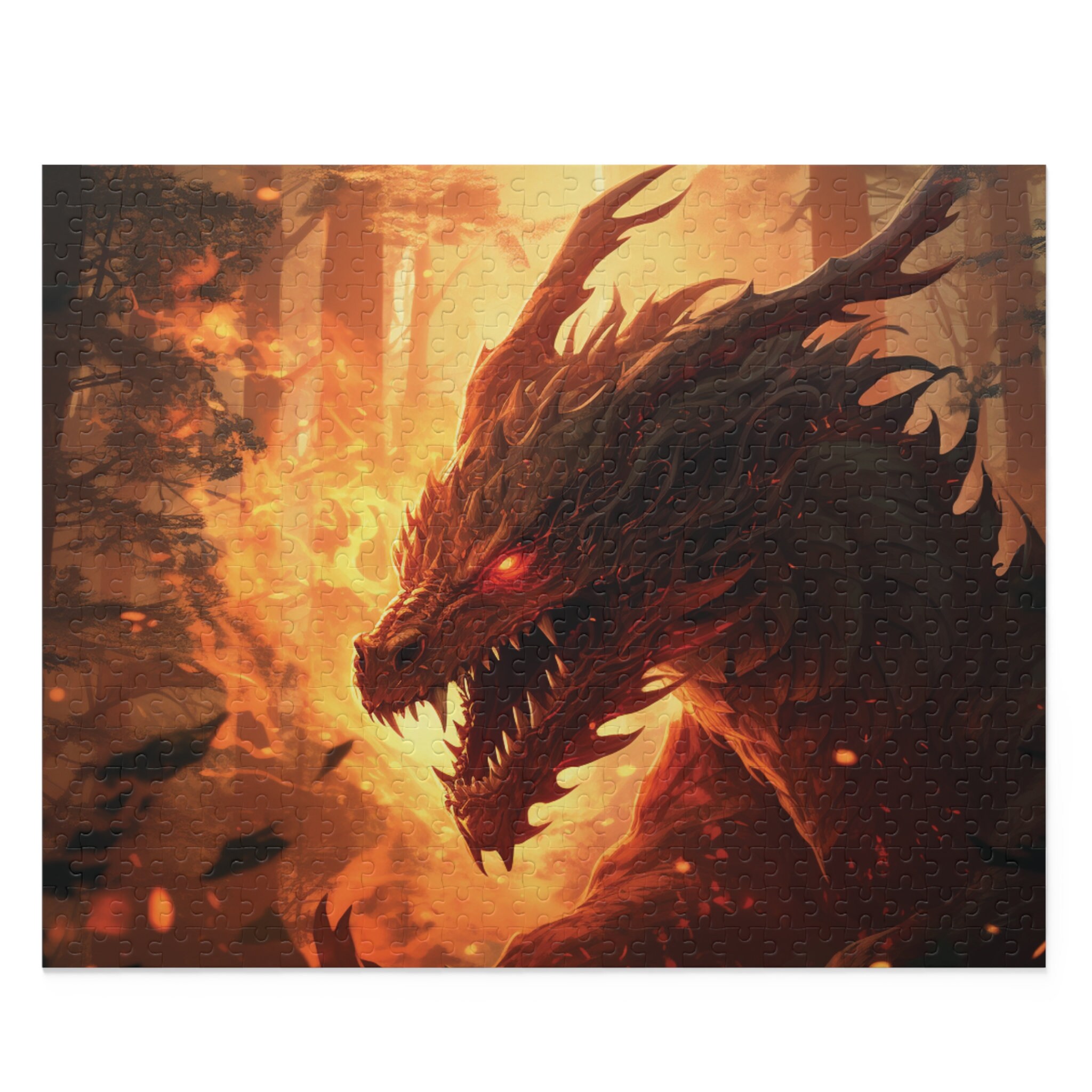 Dragoncore Puzzle 120 252 500-piece Dragon Gifts Game - Etsy