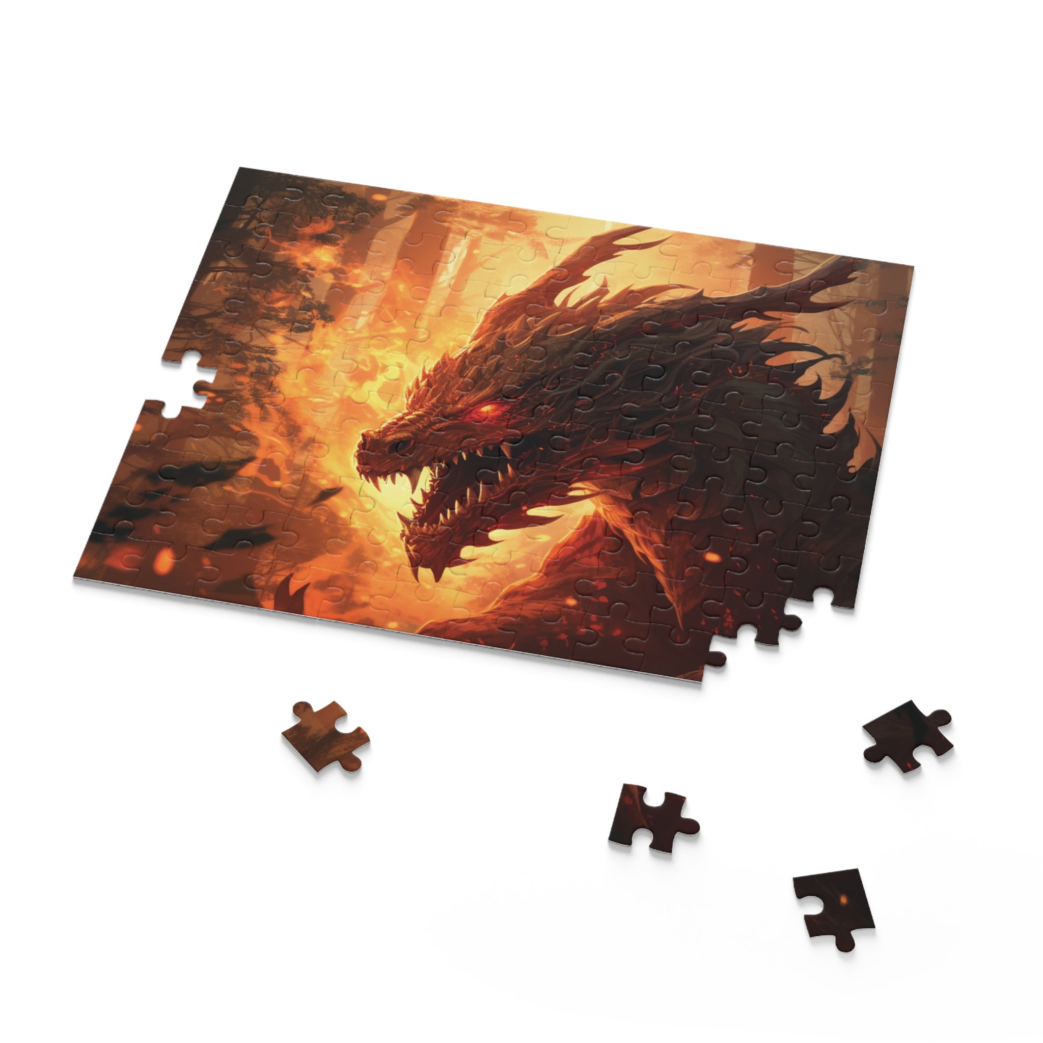 Dragoncore Puzzle 120 252 500-piece Dragon Gifts Game - Etsy