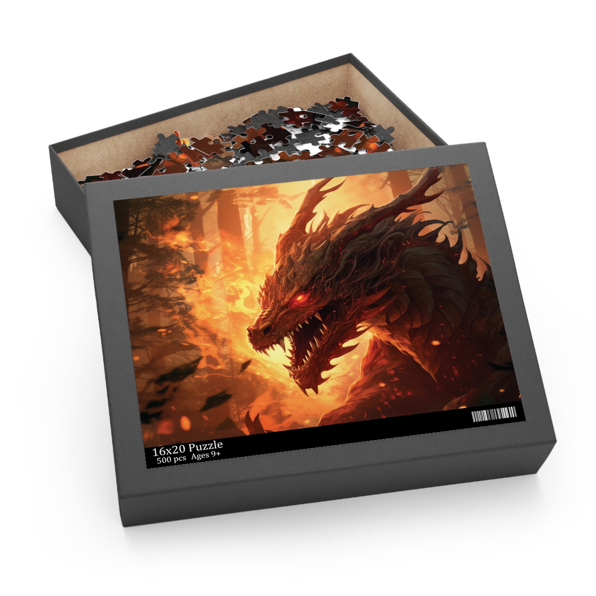 Dragoncore Puzzle 120 252 500-piece Dragon Gifts Game - Etsy