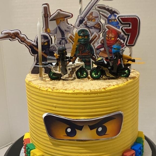 Ninjago cake topper - Etsy.de