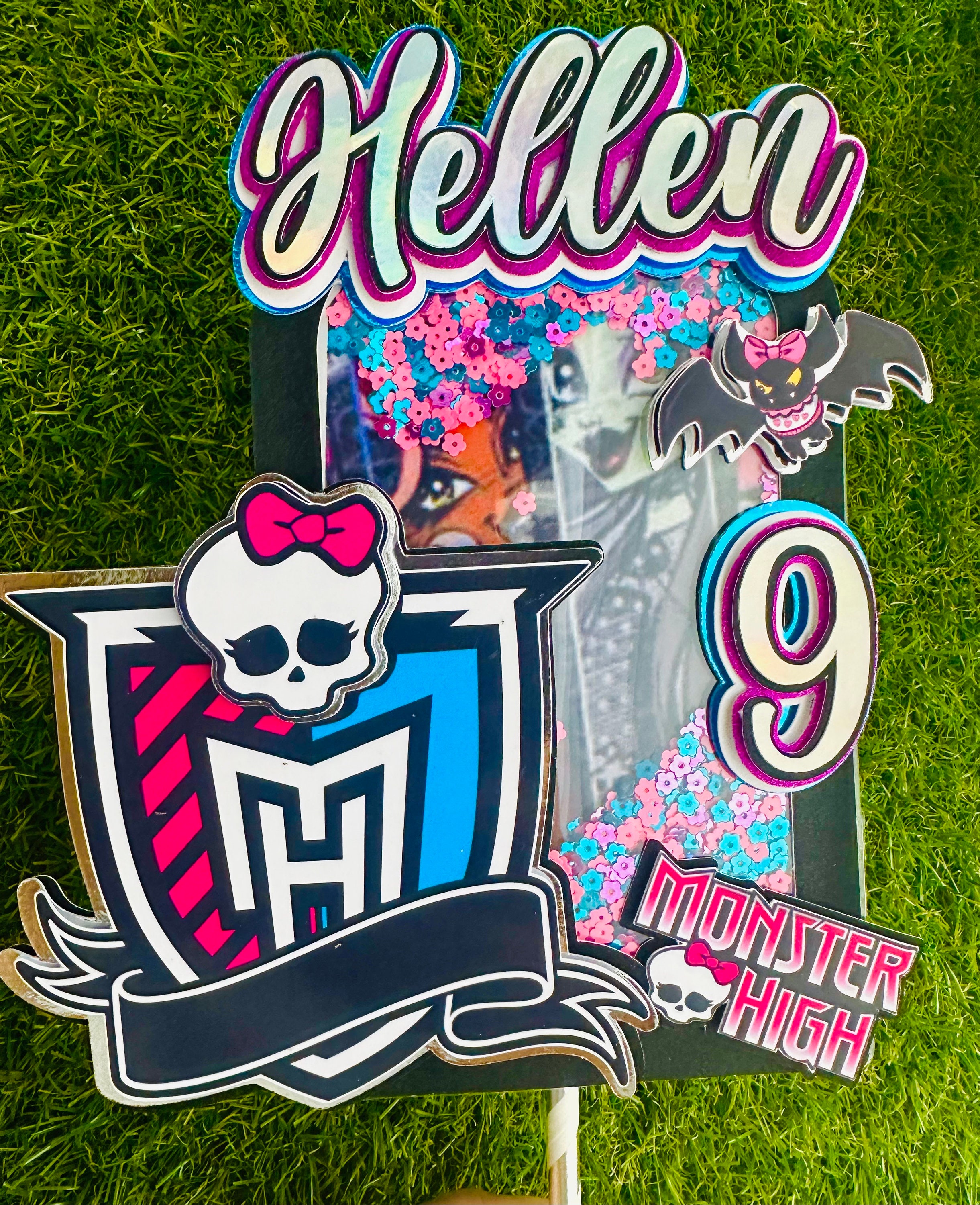 Toppers Cupcake Con Teschio Monster High