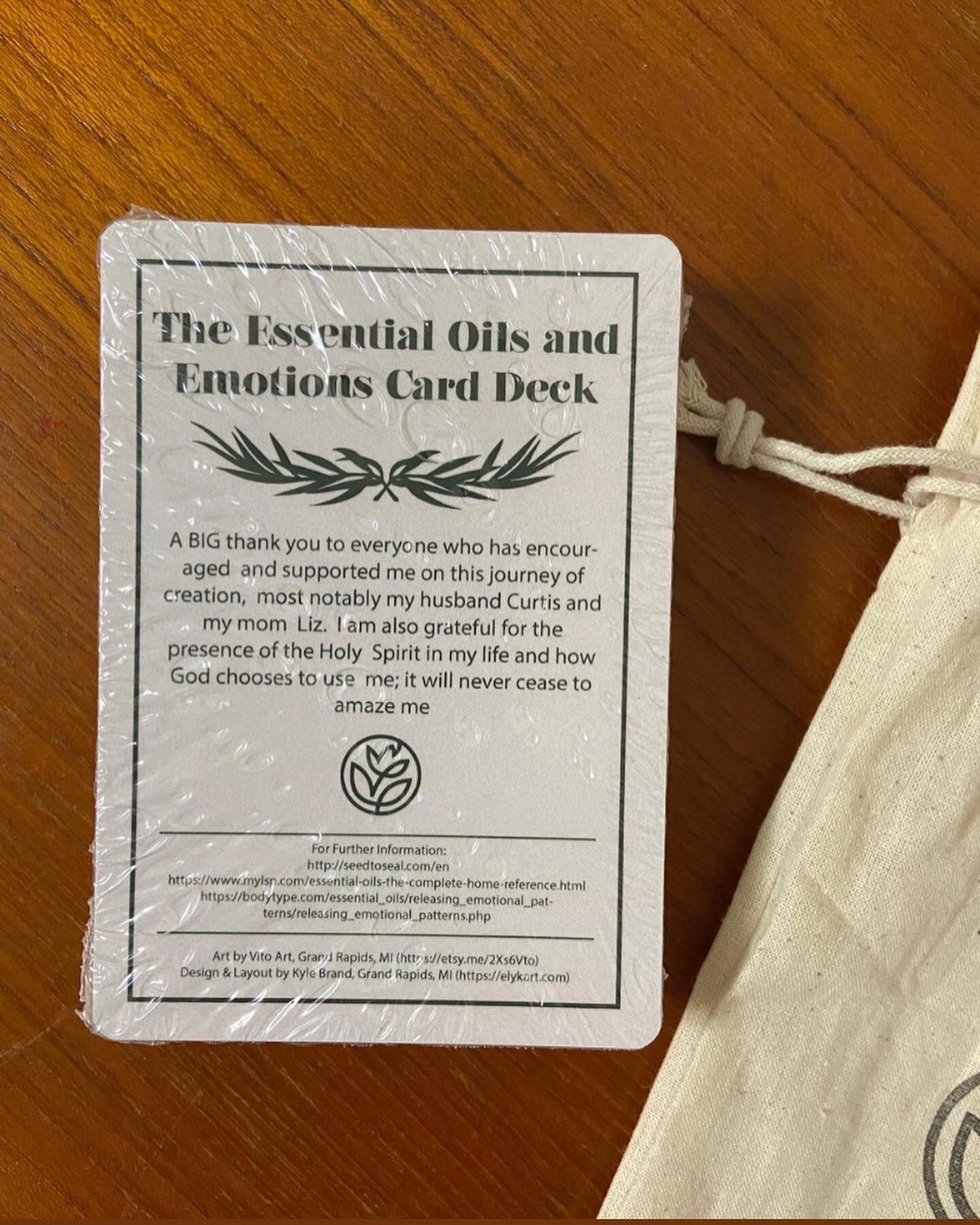 The Essential Oils and Emotions Card Deck - Etsy