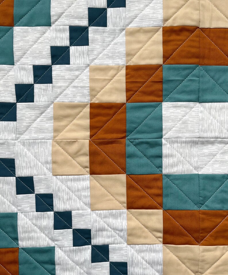 Modern Quilt Wall Hanging - Etsy
