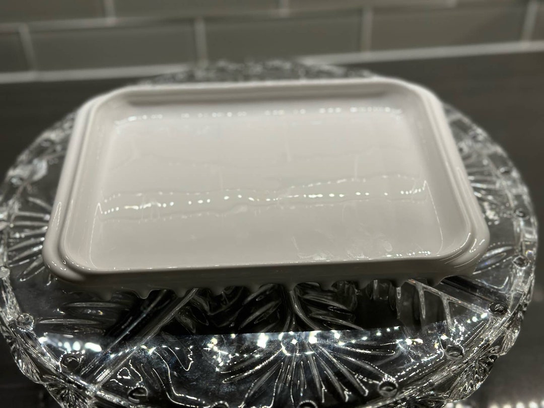 Corningware White Coupe Microwave Rack ( 6 1/2" X 8 3/4" ) ( MR-1 ) - Etsy