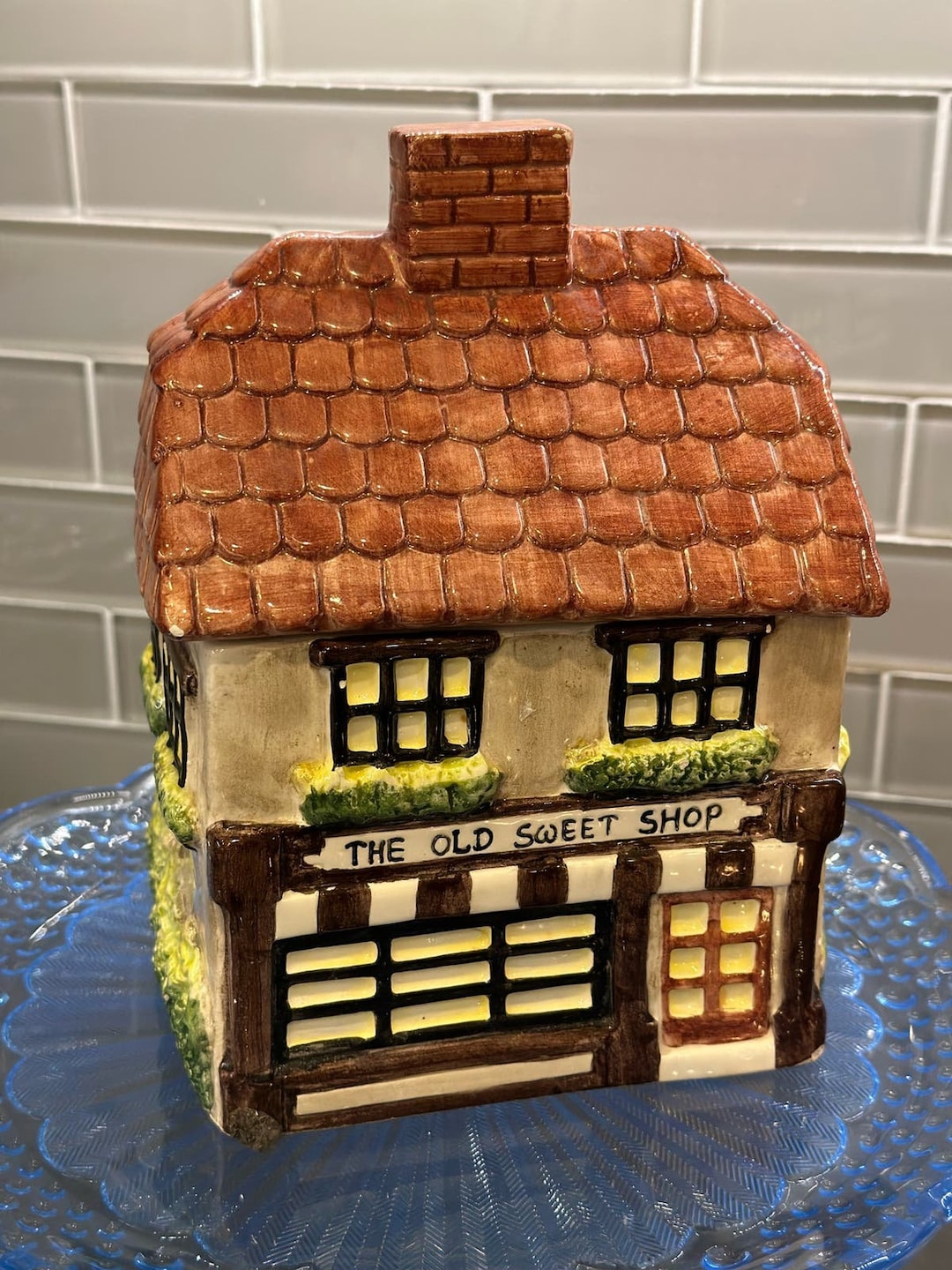 Vintage International Heartland Pottery “the Old Sweet Shop” Ceramic ...