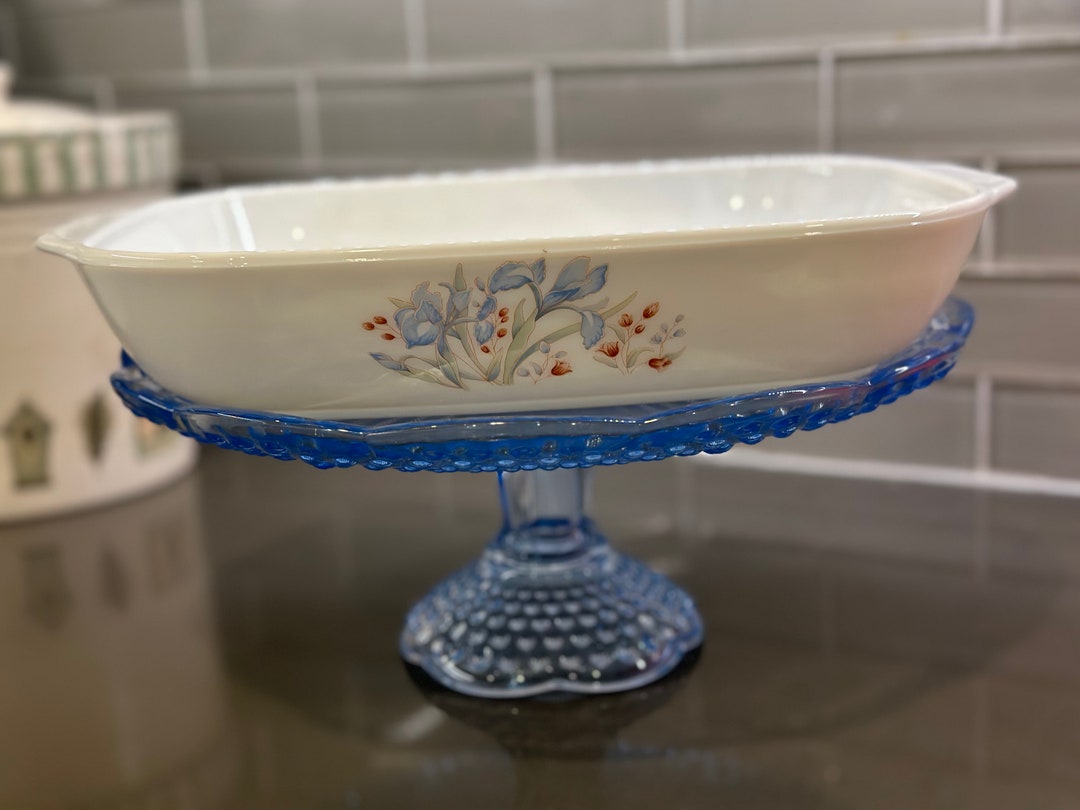 Pyrex England Blue Irish Baking Dish Casserole 11x9x2 - Etsy