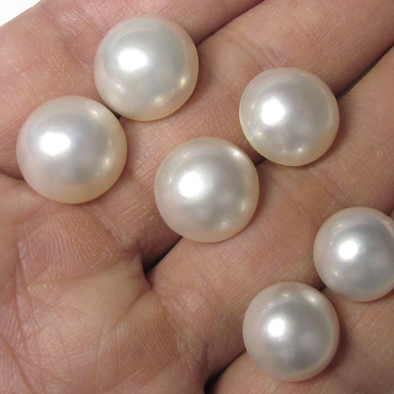 Mabe Pearl Ring - Etsy