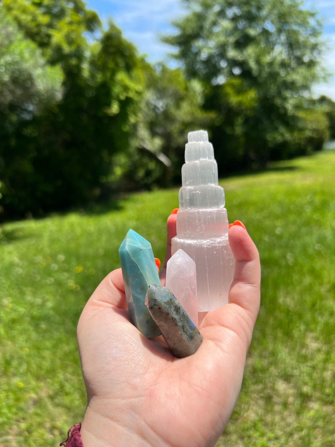 Mixed Crystal Tower Bundle - Etsy