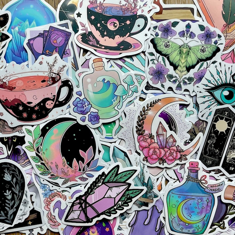 Witchcraft Stickers - Etsy