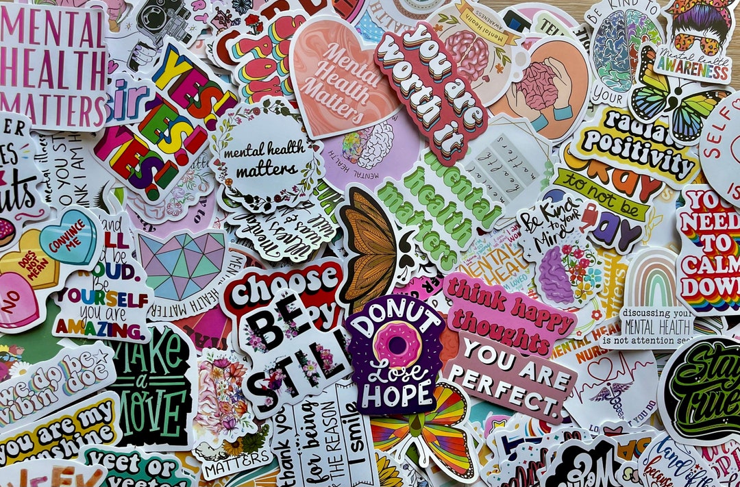 Motivational Life Quotes Sticker Pack 5/15/30pcs - Etsy