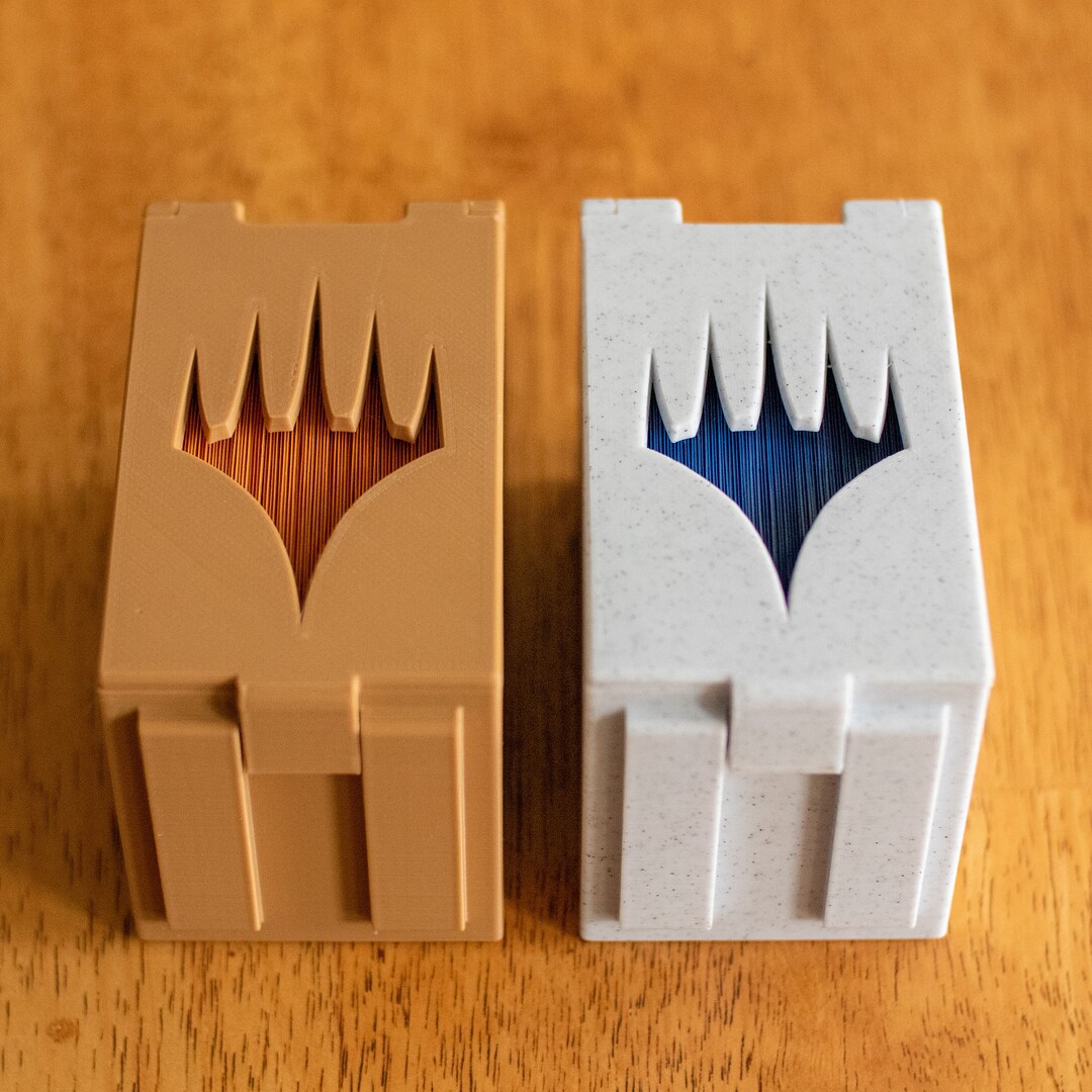 SLIM MTG Commander Deck Box 2 Pack - Etsy